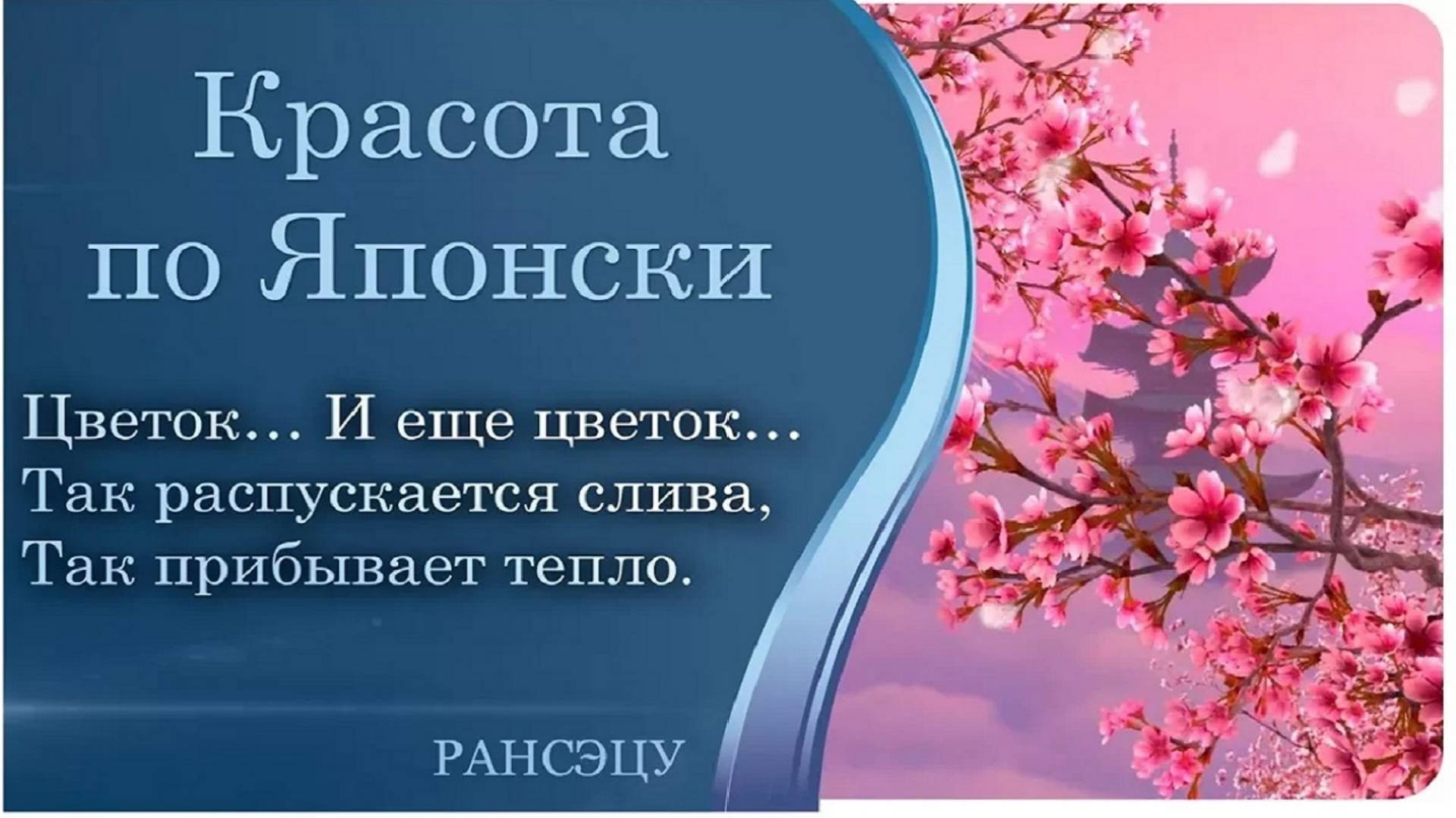 Красота по Японски. Красота Японии