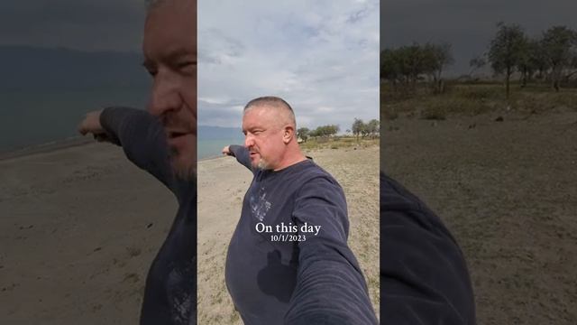 Там надо внимательно!#путешествие #vanlife #природа #кыргызстан #иссыккуль #горы #реальнонереально