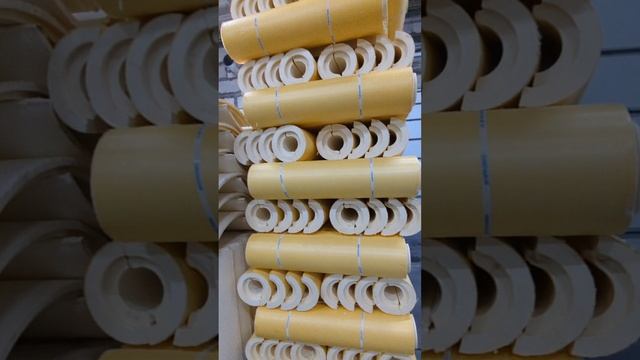 Скорлупа ППУ, склад готовой продукции в Новосибирске | производитель Рус-альянс