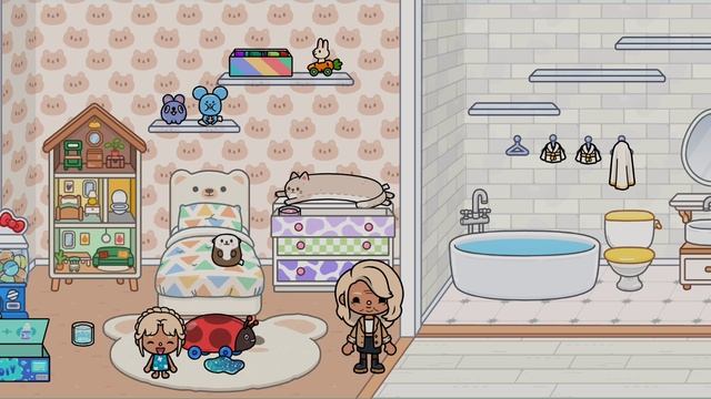 тока бока и не любимая дочь🙎