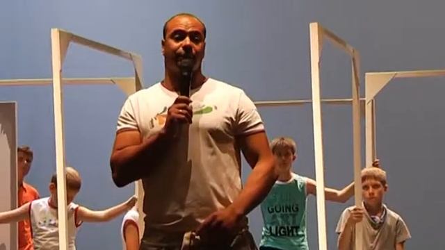 Первые репетиции в театре "Балатон"