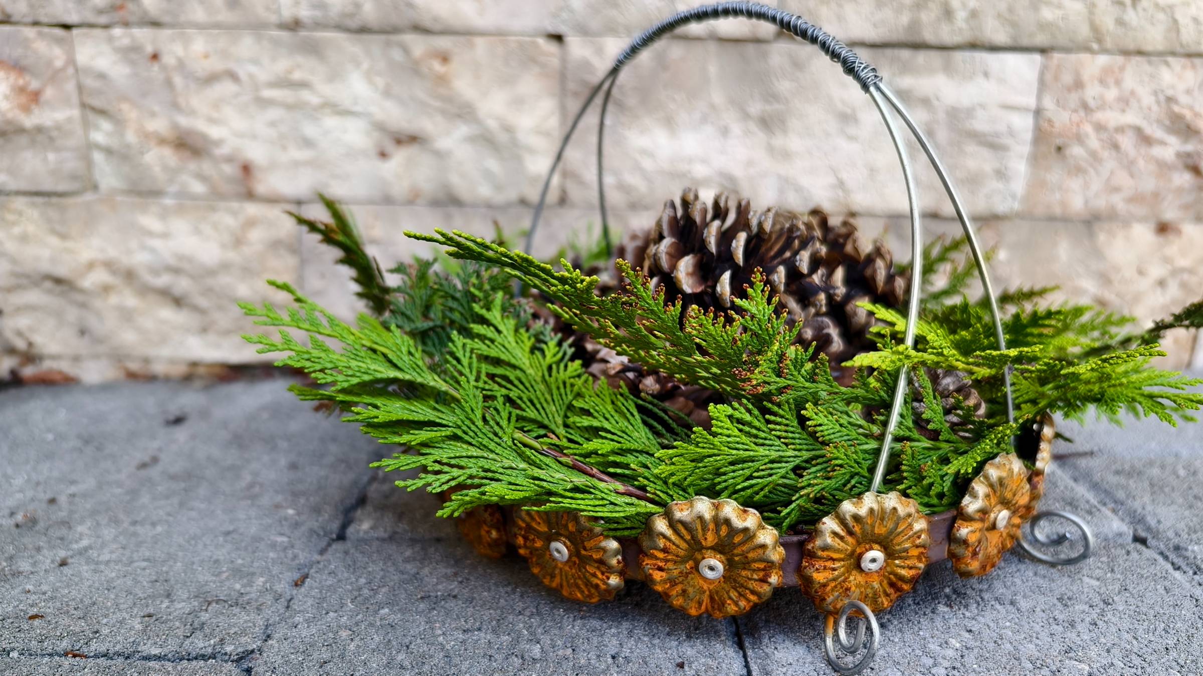 Корзиночка декоративная / basket for decoration