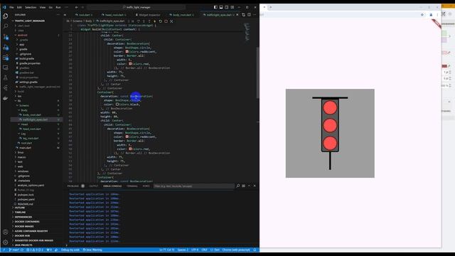 Видео 2 - Переиспользование Flutter виджетов, Container в форме круга
