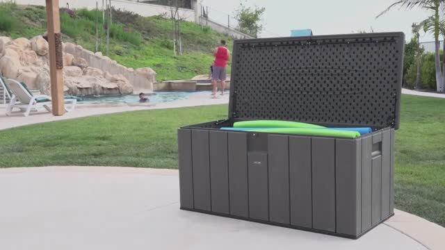 WoodLook  Сундук из пластика для уличного хранения