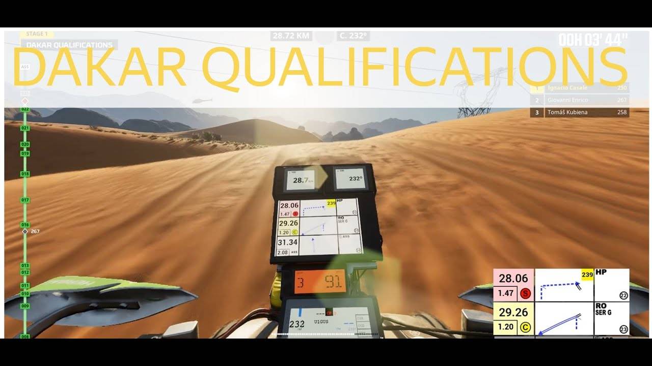 Dakar Desert Rally прохождение DAKAR QUALIFICATIONS