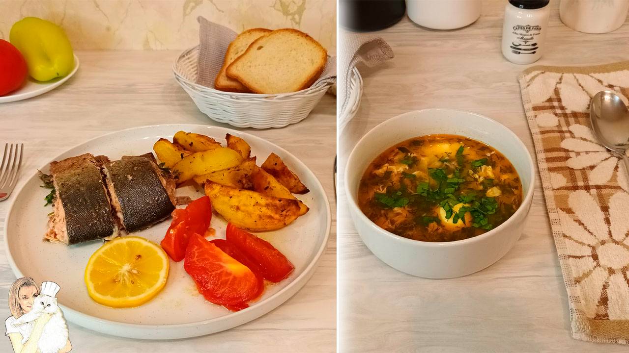 Что я готовлю на ужин, если мне вдруг не лень)))