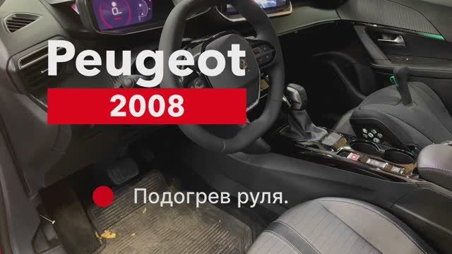Peugeot 2008 Подогрев руля