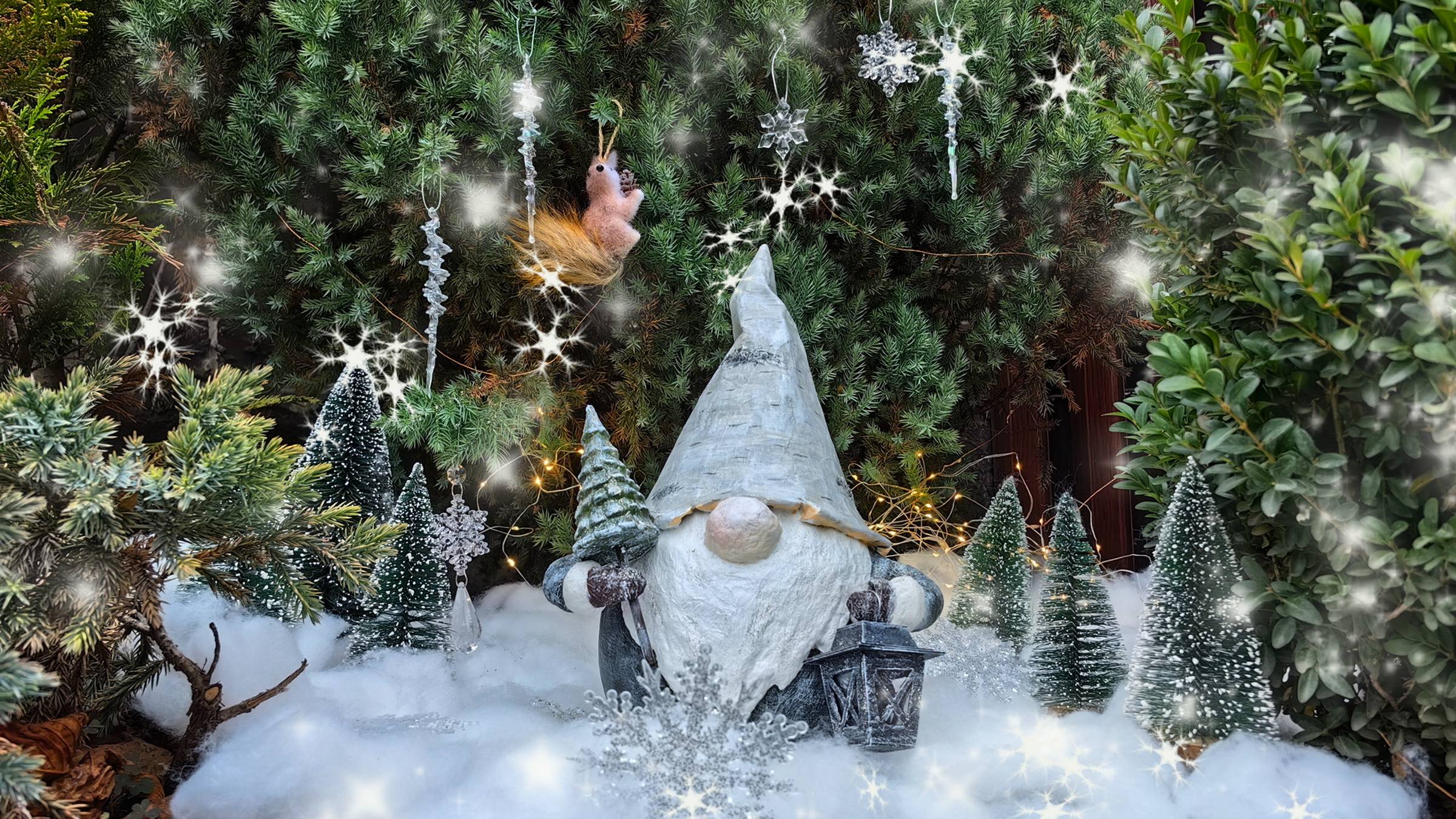 Необычный способ сделать новогоднего гнома / Christmas 2024 cute forest gnome tutorial/DIY