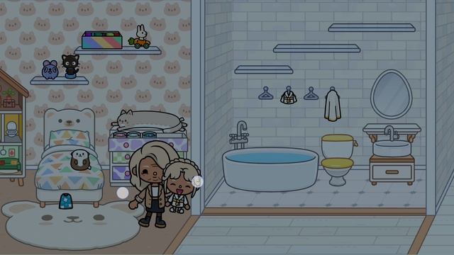 тока бока и не любимая дочь🙎