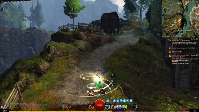 Lowland Shore - Help tend to the garden & Work with a Smile achievement - Пункт 5 (Guild Wars 2)