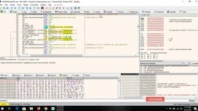 Cracking Software in Xdbg