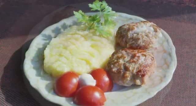 Биточки по-белорусски #рецепт #вкусно