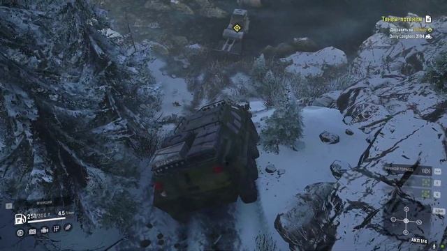 SnowRunner Аляска. сложный режим, прохождение 32. 10.03.2024