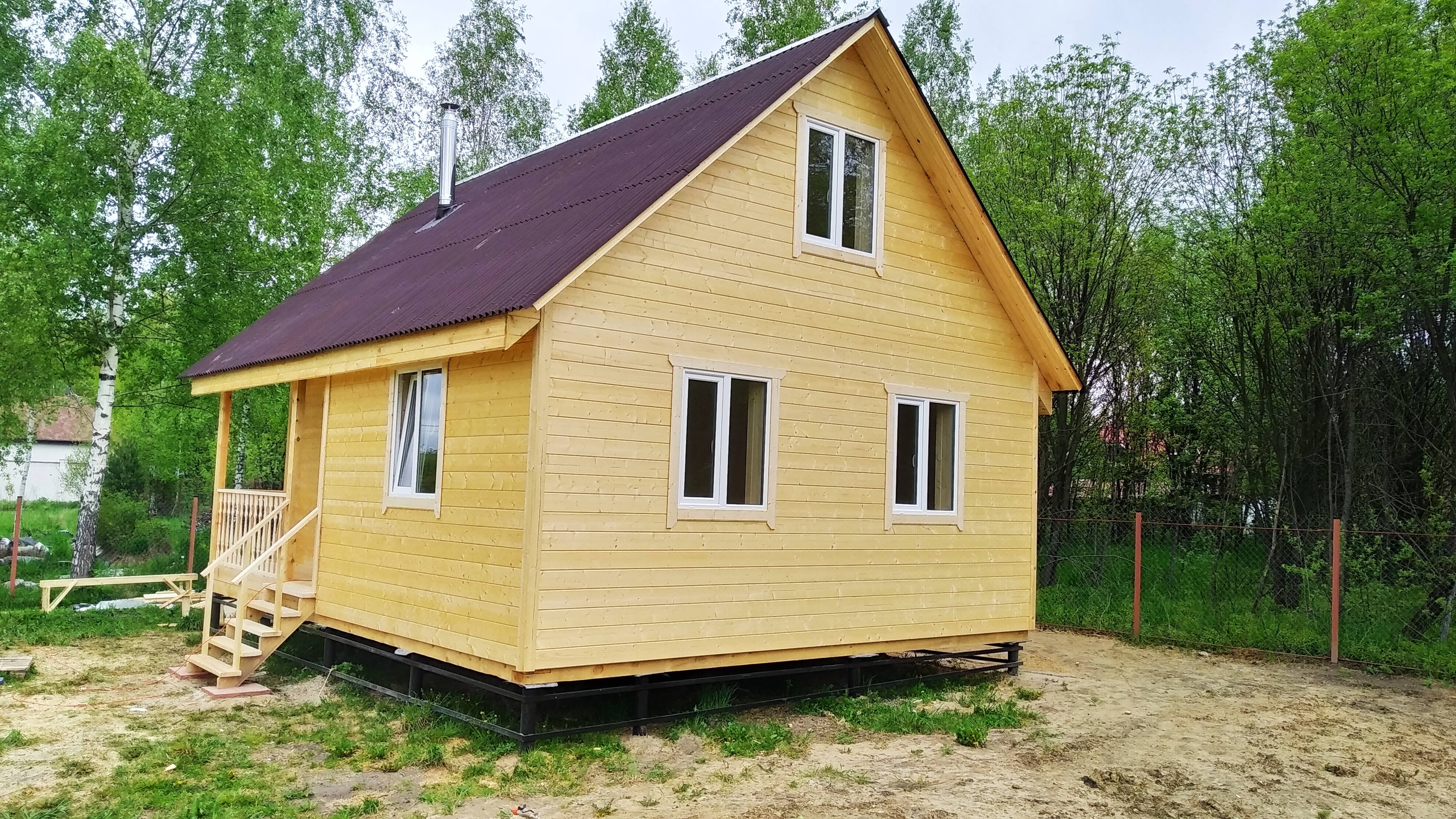 Баня «Лада» / Каркасная