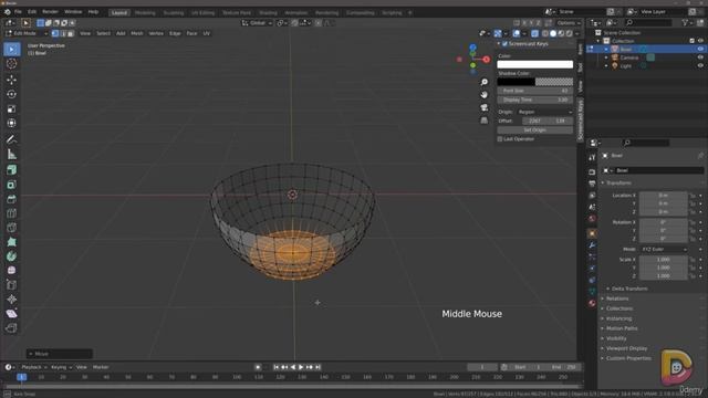 08. A Bowl. CREATE 20 OBJECTS Exercise Class