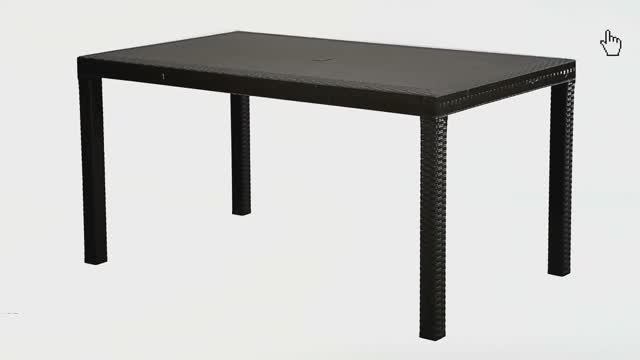 Стол B Rattan Houston Хьюстон