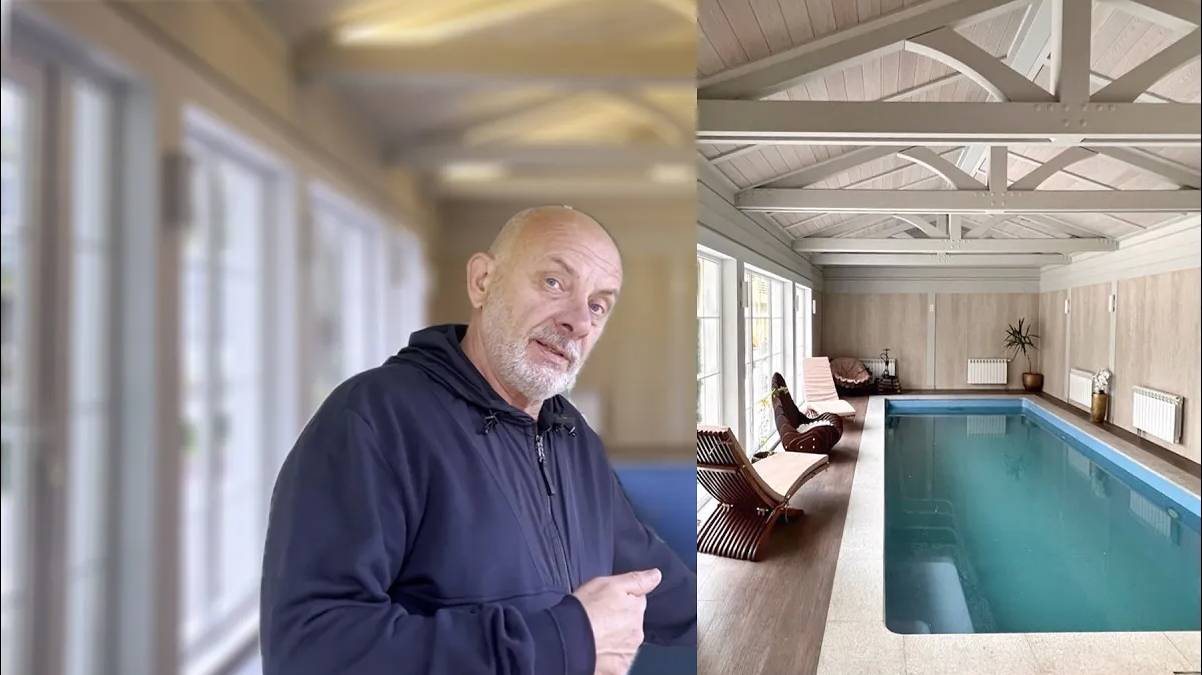 Крытый СПА комплекс с композитным бассейном