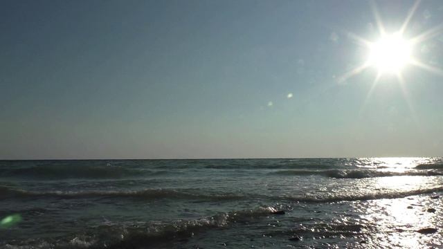 Воспоминание о море. Шум  волн. Часть первая. Солнечный день