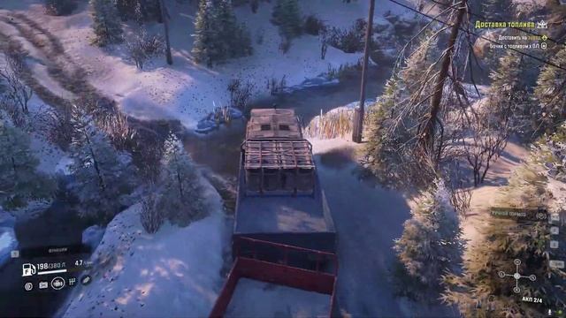 SnowRunner Аляска. сложный режим, прохождение 27. 5.03.2024