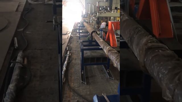 Установка для шлифовки внутренней поверхностей труб 1