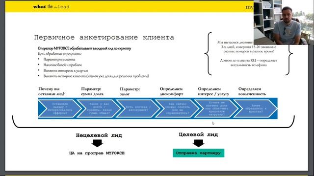 Мастер-класс Лиды по банкротству: С какими лидами Вы будете работать? (часть 10).