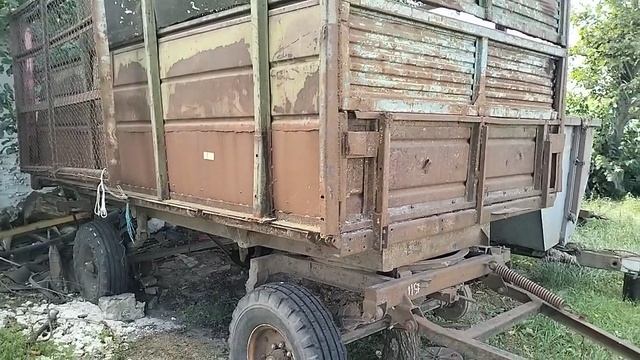 Прицеп соломовоз экспресс-обзор от Павла Лавриненко