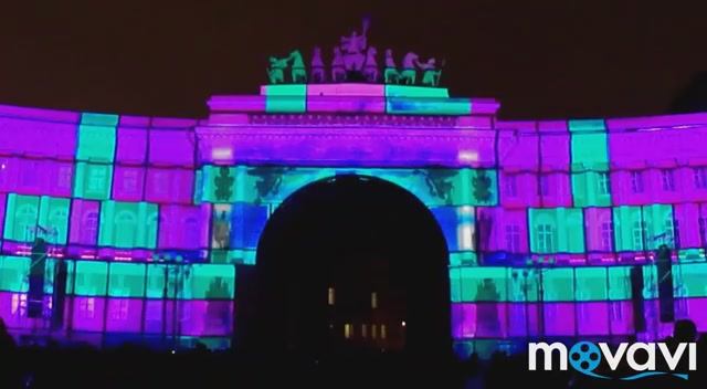 Чудо Света / Световое шоу " Волшебный Сад " на Дворцовой