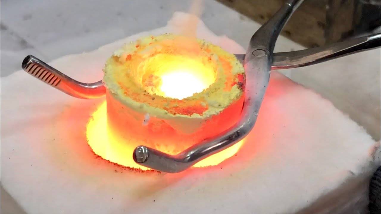 🍯 Как расплавить металл в микроволновке? Микроинструмент Алексей Амплеев Волшебство керамики