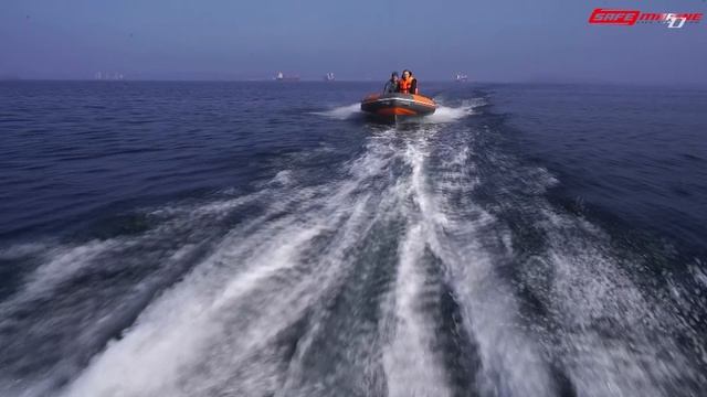 Первый ходовой тест ПНД РИБа Gellium 430 на 30 л.с.