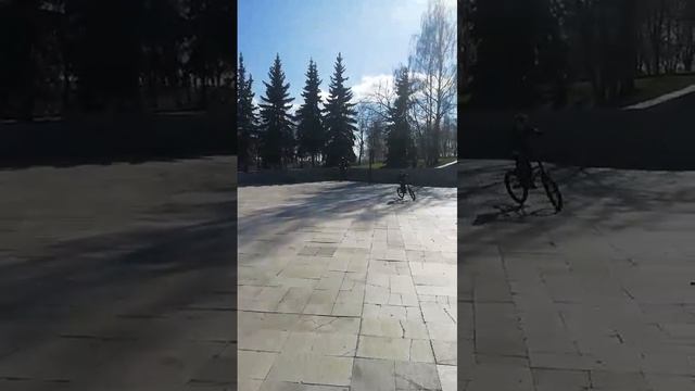 трюки на BMX
