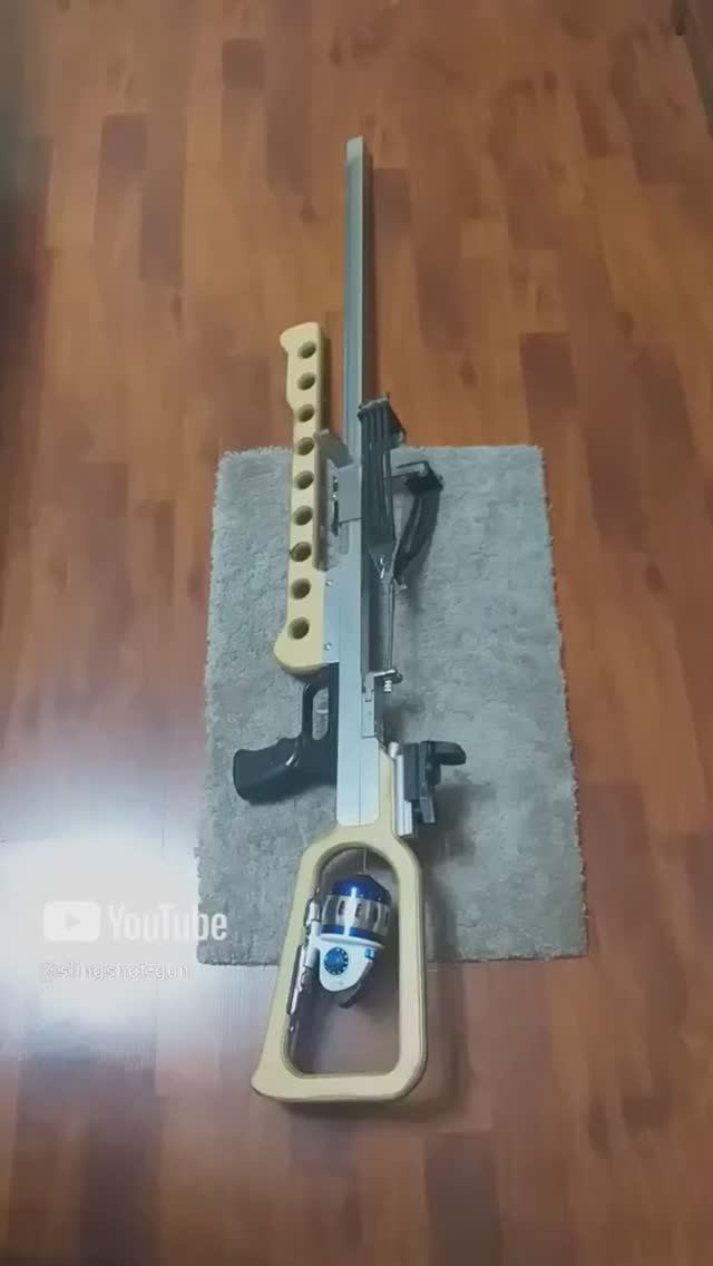 Как Вам Идея для Рогатки Ружья_