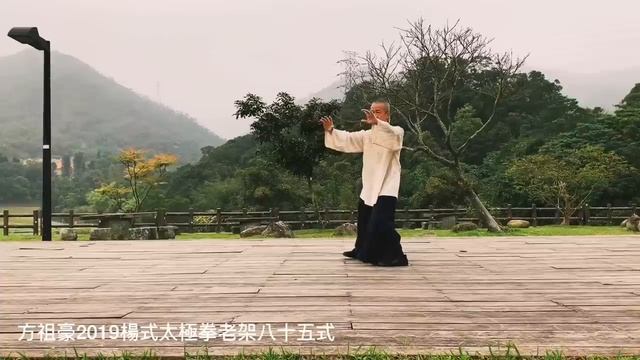 方祖豪2019楊式太極拳老架八十五式練習記錄