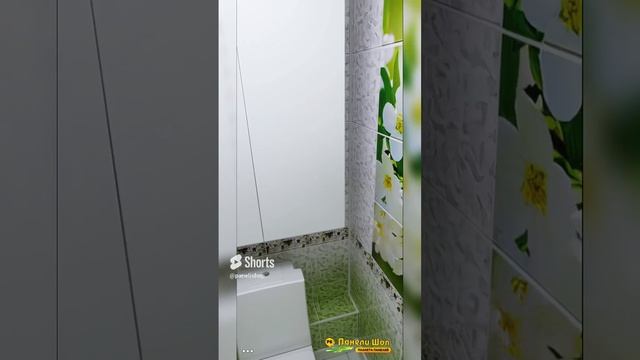 18.🙋Соседка дала!❣️ В праздник!!! Бюджетный ремонт туалета из ПВХ панелей🤪