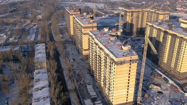 ЖК «Сокол на Оганова» _ход строительства_январь 2023