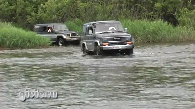 TLC Prado at Krivaya river