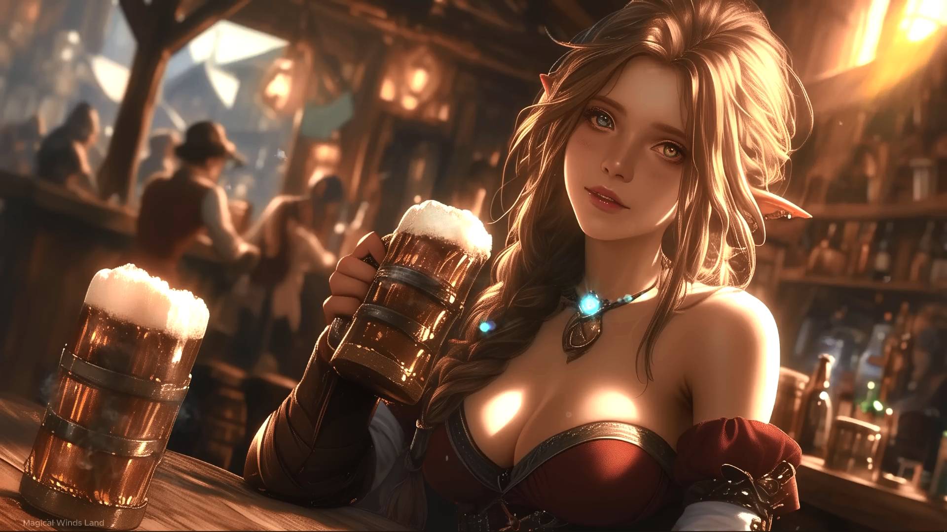 Хмельной вечер в таверне - Успокаивающая средневековая музыка #9