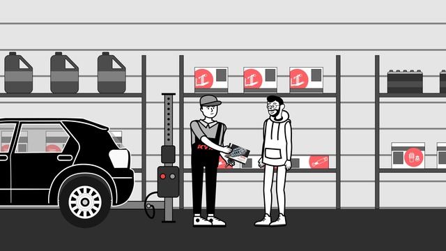 Гарантия KYB I Анимационный видеоролик