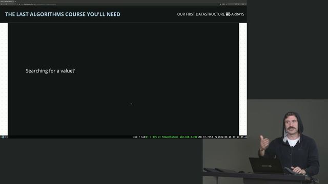 The Last Algorithms Course You′ll Need | 4. Arrays Q&A