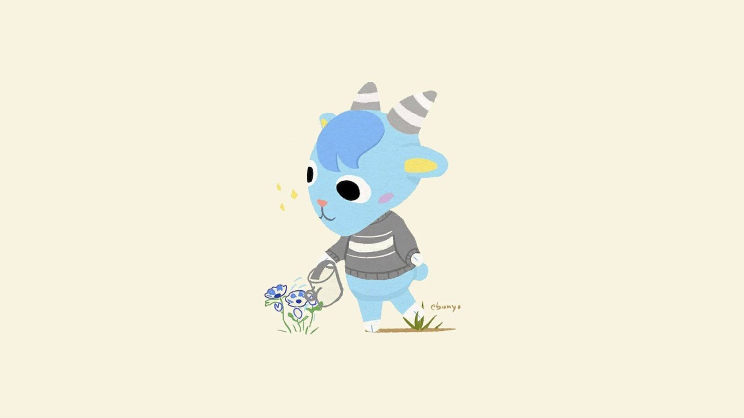 Animal Crossing • Relaxing Music with Soft Rain 💧｜ Tenpers