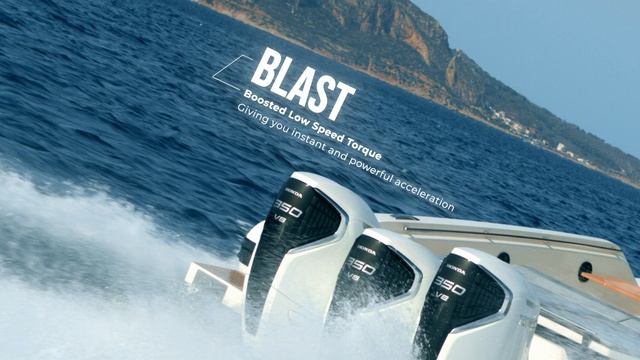 Лодочный мотор Honda BF350 технологии BLAST