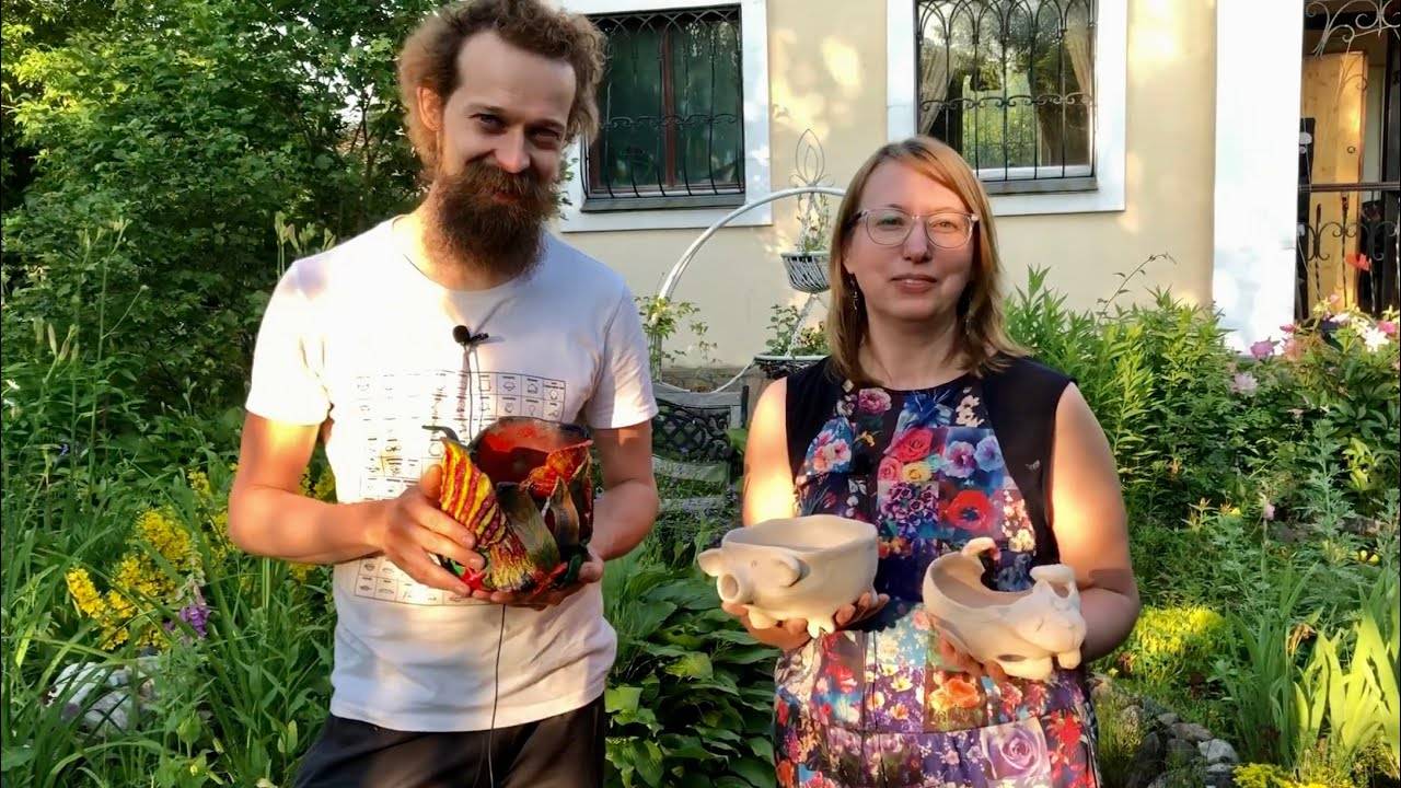 🍯 Мои ученицы: Анна Наан Экскурсия по мастерской и подключение печи Волшебство керамики