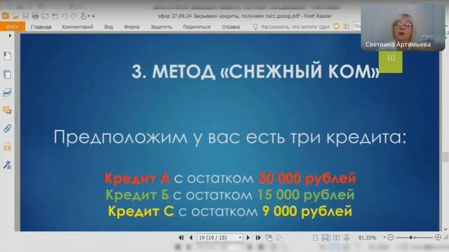 ТОП методы закрытия кредитов. метод  Снежный ком
