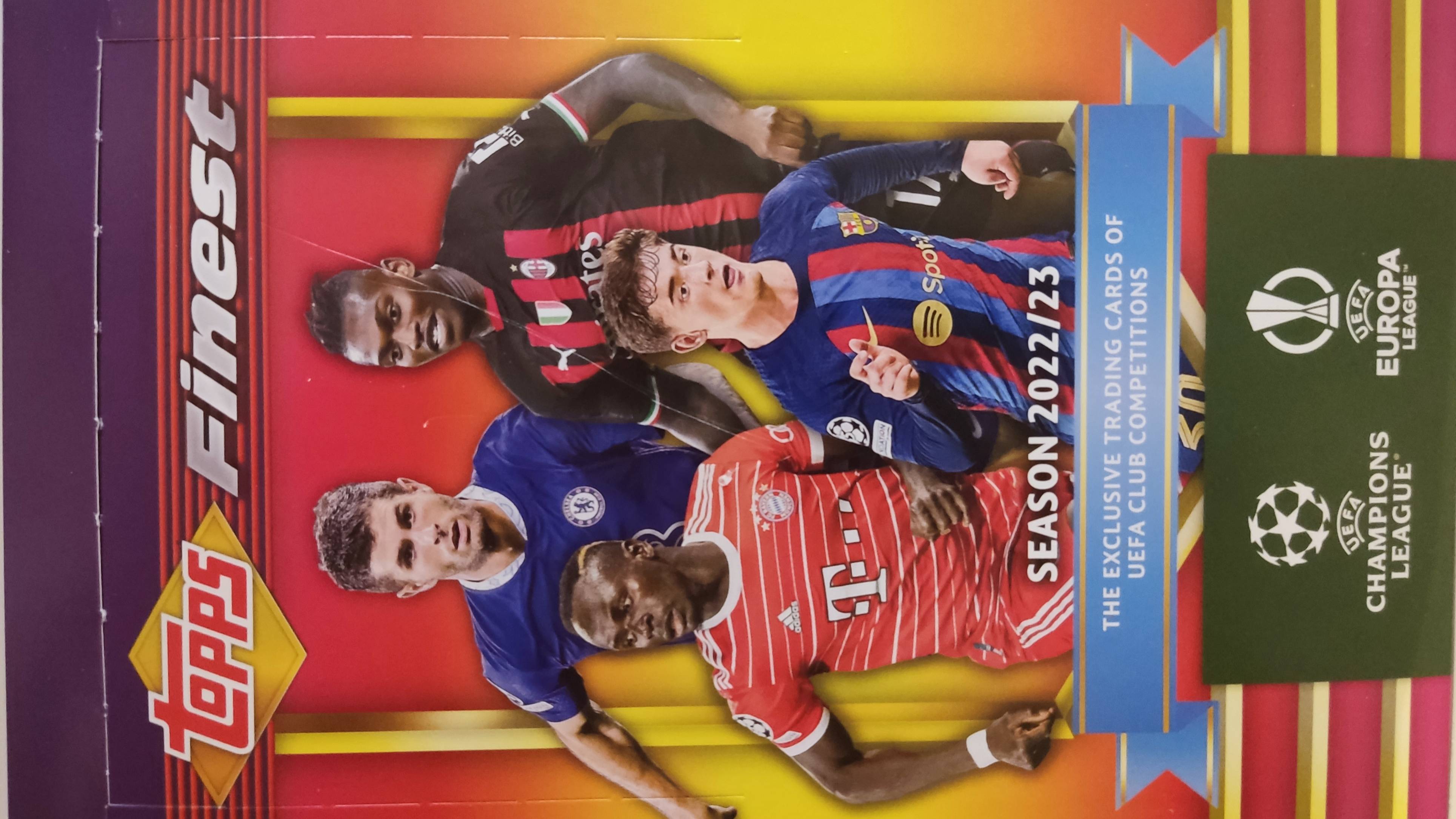 Брейк 22/23 Topps Finest Flashbacks UEFA Club Competitions Soccer Hobby Box # 2.mp4