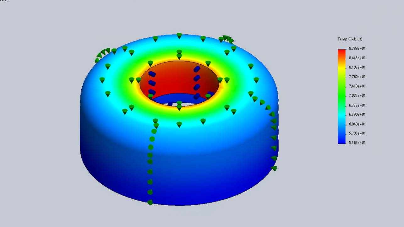 Тепловой расчет в SolidWorks