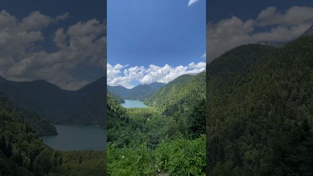 Озеро Рица #nature #viral #video #beautiful