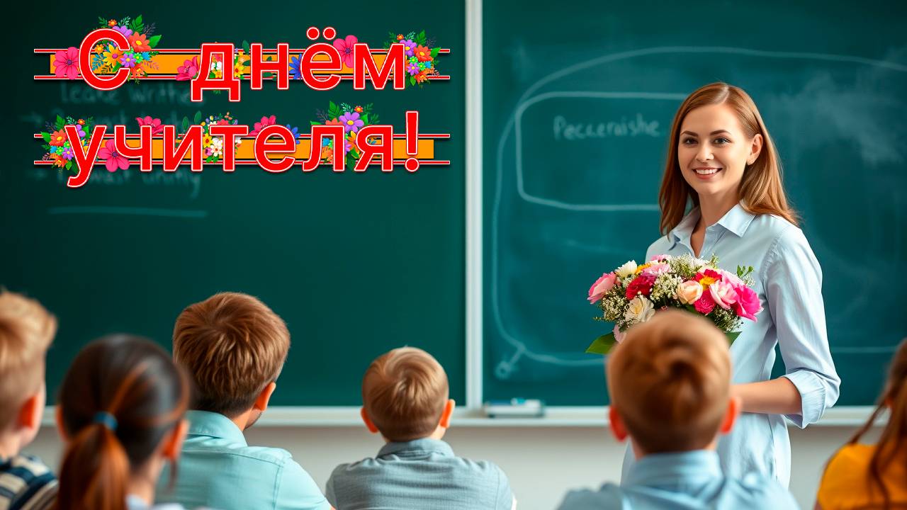 5 октября С Днём учителя!!! Красивое поздравление учителям! Не смейте забывать учителей!
