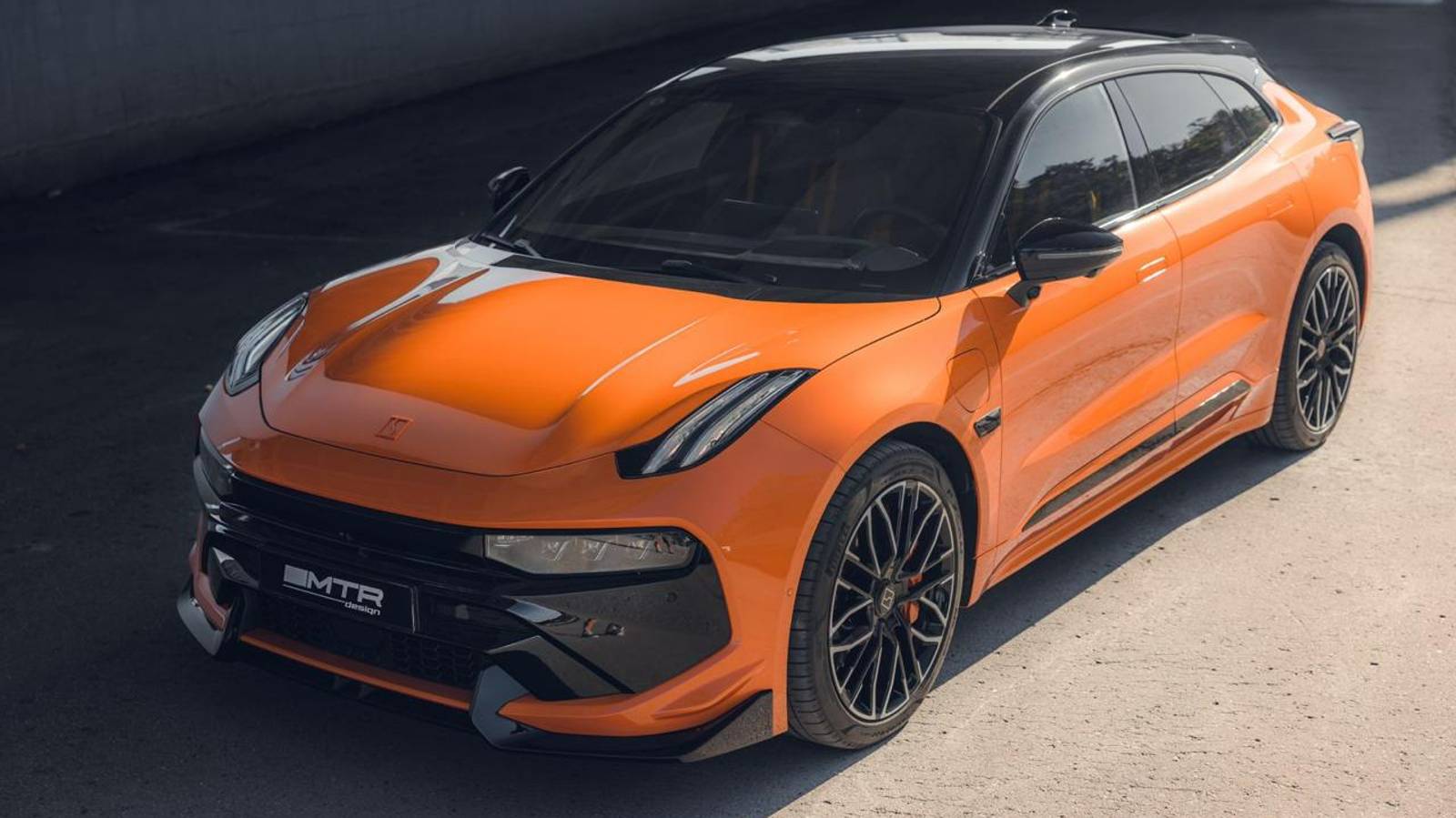 НОВЫЙ ZEEKR 001 Z-SPORT в обвесе от MTR Design в FRANK AUTO