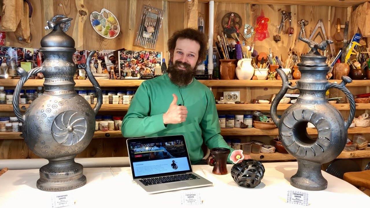 🍯 ГОНЧАРНЫЙ КРУГ: Обучение по Видео