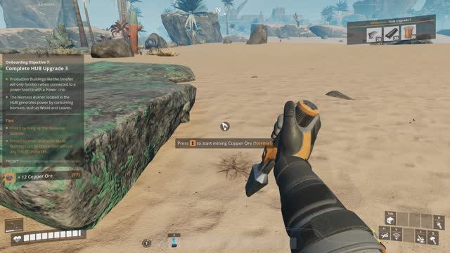 Добывал медь по вай-фаю! (Satisfactory) №1