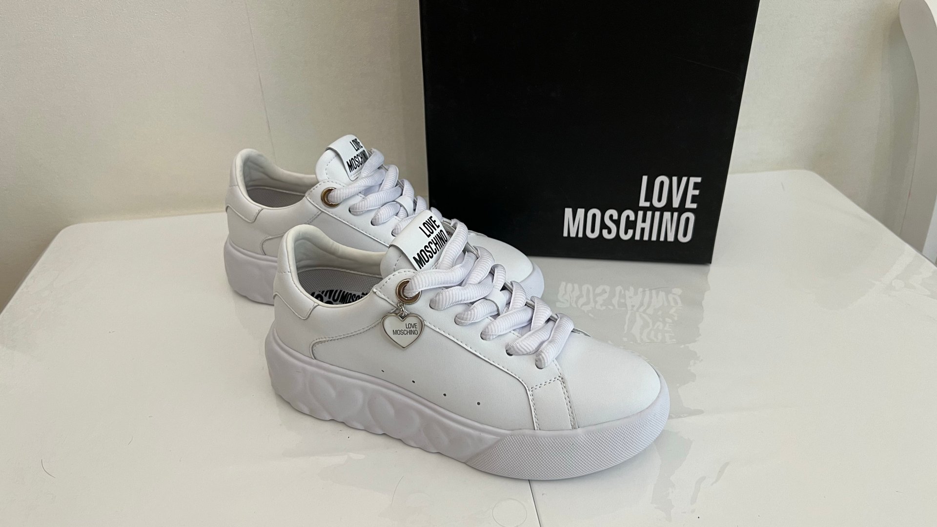 Распаковка и обзор кроссовок Love Moschino Италия // Love Moschino //